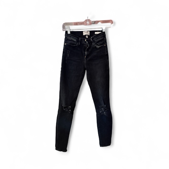 Frame Denim | Jeans | Frame Denim High Rise Le Highlights Skinny | Poshmark